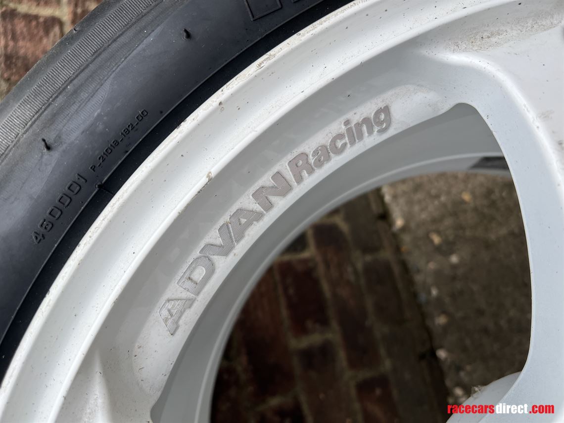 Racecarsdirect.com - Advan Racing RGII Wheels 5x114.3 10J + Pirelli P ...