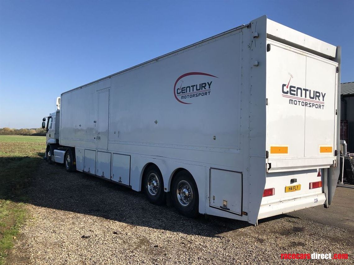 Racecarsdirect.com - 2 Car transporter with Renault Premium unit